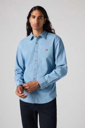 Levi's Chemise Battery Slim Housemark - Homme - Bleu / Osborne Light Wash - 2XL