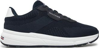 Tommy Hilfiger Sneakers Lightweight Rwb Knit FM0FM05423 Dunkelblau