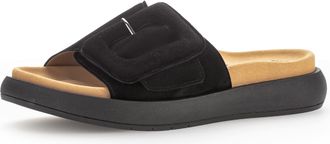 Gabor Damen Pantoletten, Frauen Slipper,Best Fitting,sommerclogs,Sandalen,Freizeitschuhe,Schlupfschuhe,schluepfschuhe,schwarz,40 EU / 6.5 UK