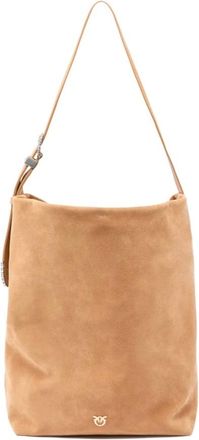 Pinko Pinko, Femme, Sacs, Beige, Taille: ONE Size Sac bandouli&egrave;re