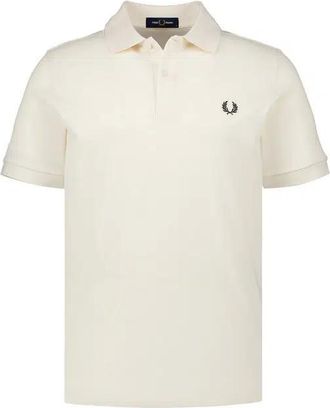 Fred Perry Herren Polo-Shirt wei&szlig;