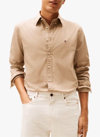 Tommy Hilfiger Chemise unie en coton