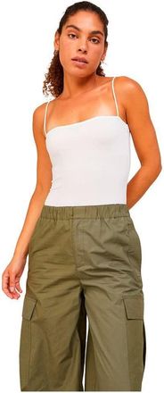 Jack & Jones JJXX Jack & Jones Damen Jxivy Tight Singlet Dream Body Body, Bright White/Print:Tonal Print, S