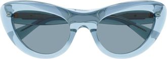 Bottega Veneta Femme, Accessoires, Bleu, Taille: ONE Size Lunettes de soleil oeil-de-chat