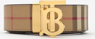 Burberry Ceinture TB r&eacute;versible Check, Size: 100