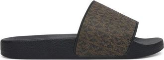 Michael Kors Pantoletten 42R0JSFA3Q Braun