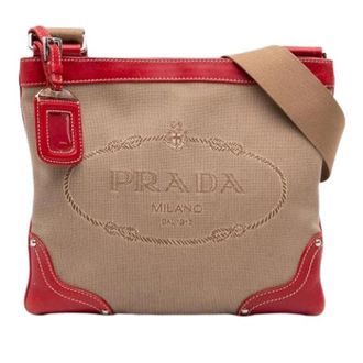 Prada Pre-owned Vintage Umh&auml;ngetasche - - Pre-owned - Damen - Beige - ONE SIZE