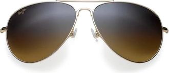Maui Jim lunettes de soleil Mavericks - Or