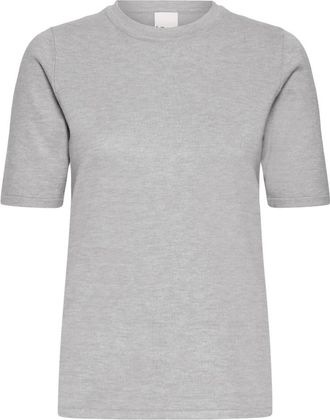 Ichi Ichi, Femme, Tops, Gris, Taille: 42 FR T-shirt Ihkate