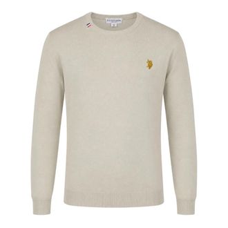 U.S.Polo Association Burt Pullover - - Knitwear - Herren - Beige - M