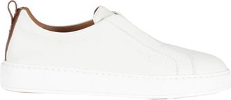 Santoni Homme, Chaussures, Blanc, Taille: 44 EU Cleanic Slip-On Baskets
