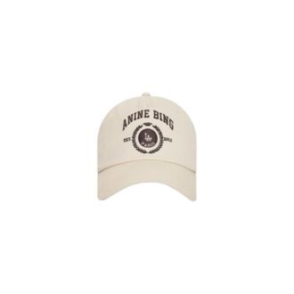 Anine Bing Jeremy Baseball Cap Collegiate - - Accessories - Damen - Beige - ONE SIZE