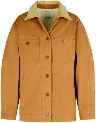 Isabel Marant Isabel Marant Ninon Cotton Cognac Jacket