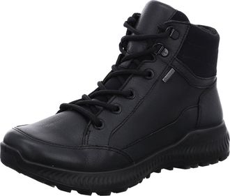 Ara Damen Hiker Schnür Boot, SCHWARZ, 36.5 EU Weit