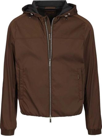 Moorer Veste Casual - Marron