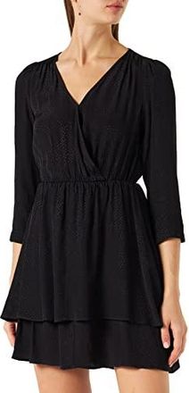 Nafnaf KMISS R1 Robe, Noir, 34 Femme