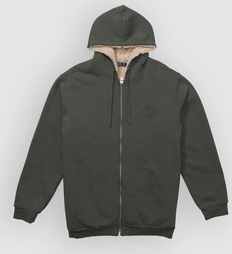 Salty Crew Coastal Sherpa-Jacke kalamata