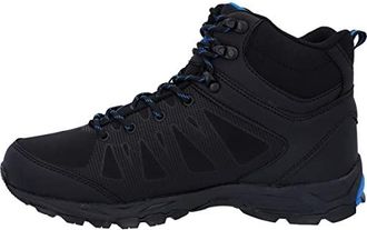 Hi-Tec Hi-Tec Homme Raven Mid WP Chaussures de Randonnée Hautes, Noir (Black/Blue 21), 43 EU