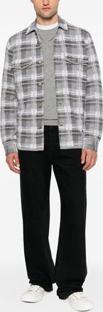 Guest In Residence Plaid Shirt - Grey