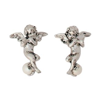 Vivienne Westwood Boucles doreilles Putti - Femme - Accessoires - Gris - Taille: ONE Size
