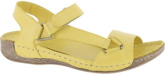 Andrea Conti Damen Sandalette Sandale, gelb, 42 EU