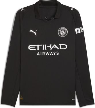 Puma Maillot manches longues ext&eacute;rieur 2025/26 Manchester City homme, Accessoires, Noir, 3XL