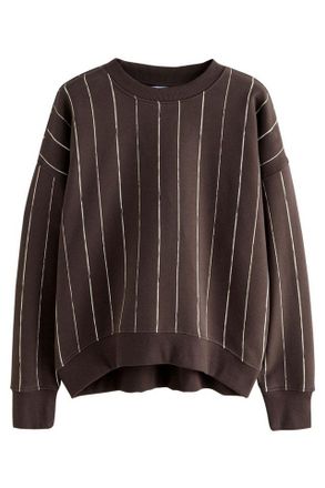 Next Sweater Superweiches gepeachtes Essentials Sweatshirt (1-tlg)