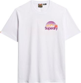 Superdry Herren Great Outdoors T-Shirt mit Core Logo im Brustbereich Optik XXL