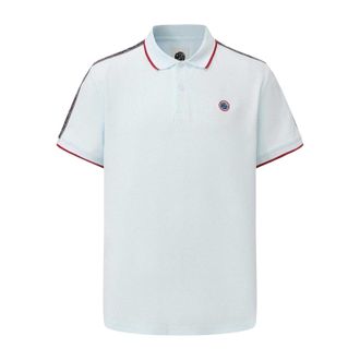 Pretty Green Poloshirt f&uuml;r Herren, verklebt (Hellblau)