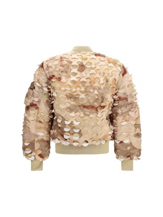 Alpha Industries Mens Ma-1 Ulcans Flight Jacket Sentinel Desert Camo Nylon