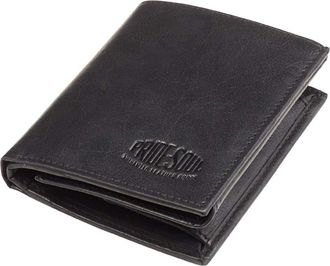 Pride and Soul 47195 Geldbörse Magic, Portemonnaie aus echtem Leder, Geldbeutel im Hochformat, Fächer für Münzen, Scheine, Kreidtkarten und Ausweise, Brieftasche, sc