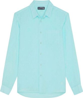 Vilebrequin Herren Leinenhemd CAROUBIS