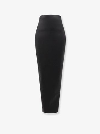 Rick Owens Dirt Pillar Long Stretch Wool Blend skirt - RICK OWENS - gender_Woman