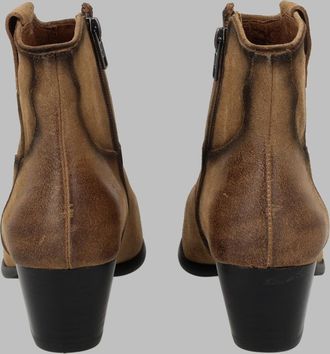 Ash Fame Ankle Boot - Beige