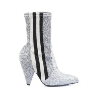 Giampaolo Viozzi Stretch GlitterStripe - - Shoes - Damen - Grau - 36 EU
