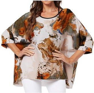 Generic Robe boh&egrave;me 2026 pour femme, chemisier bikini boh&egrave;me pour femme, rouge brique, Taille unique