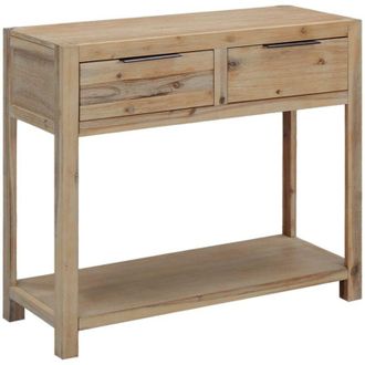 vidaXL Konsolentisch 82x33x73 cm Akazie Massivholz - Vidaxl