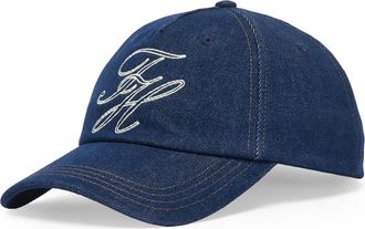 Tommy Hilfiger Cap Tommy Hilfiger Th Script Denim AM0AM14551 Dunkelblau