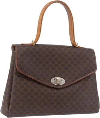 Celine Sac &agrave; main vintage doccasion - Femme - Pre-owned - Brun - Taille: ONE Size