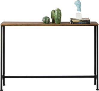 SoBuy FSB19-XL-N Table Console Table dappoint Bout de canapé Cadre et 4 Pieds en Fer - Sobuy