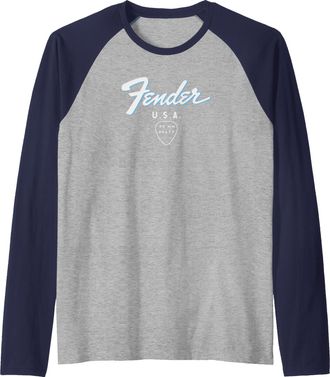 Fender U.S.A..96 MM Heavy Classic Guitar Pick Poster Raglan
