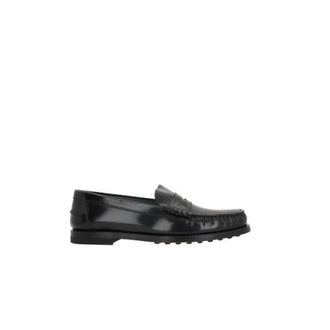 Tod's Schwarze Ledermokassinschuhe - - Shoes - Damen - Schwarzk - 36 EU