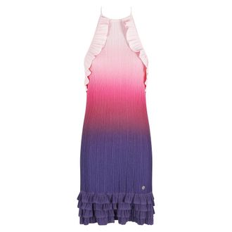 Casablanca Gradient Ruffle Dress - - Dresses - Damen - Mehrfarbig - S