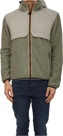 K-Way Homme, Vestes, Vert, Taille: M Giacca Verde