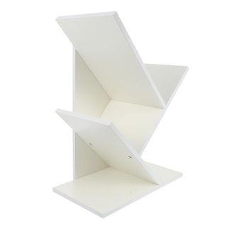 DOITOOL VANZACK Baum B&uuml;cherregal Platzsparendes Stabiles Desktop Regal f&uuml;r B&uuml;cher und Dokumente Verschlei&szlig;festes Material Modernes Design f&uuml;r B&uuml;ro Schule Zuha