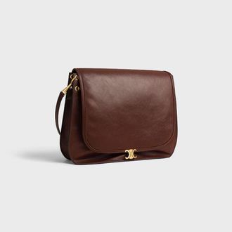 Celine H26 Shoulder Bag - Burgundy