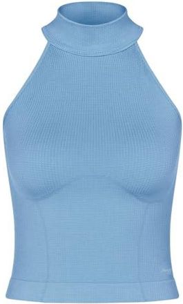 sloggi Ever Infused Relax High Neck Top Femme, Azura Blue, L