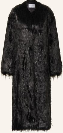 Stand Studio Stand Studio Kunstfell-Mantel Carolina schwarz