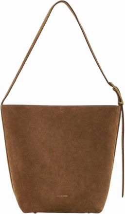 Anine Bing Femme, Sacs, Brun, Taille: ONE Size Elly Bucket Bag Suede
