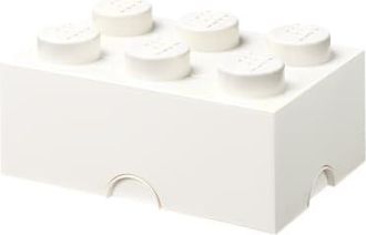 Room Copenhagen LEGO Brique de rangement 6, rouge (blanc)
